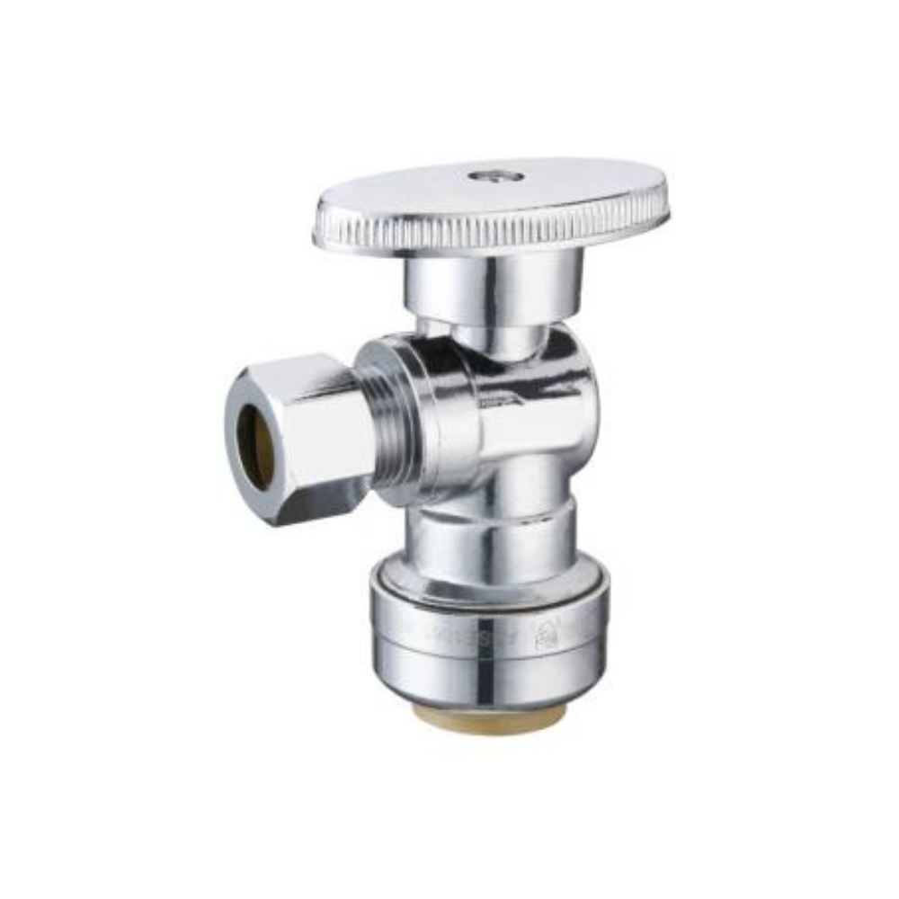 Water Supply Push-Fit Angle Stop Valve - Craftx